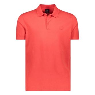 Paul & Shark Cape-Dyed Baumwoll-Polohemd - - Tops - Herren - Rot - 2XL