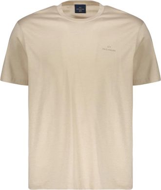 Paul & Shark Homme, Tops, Beige, Taille: L T-Shirt Col Rond