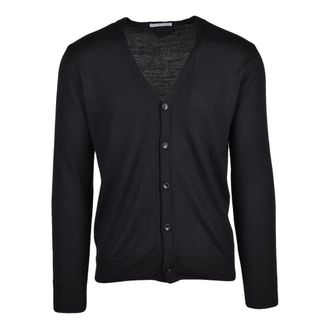 Daniele Alessandrini Cardigan - - Knitwear - Herren - Schwarzk - S