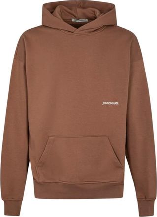 Hinnominate Hinnominate, Homme, Sweatshirts et sweats &agrave; capuche, Brun, Taille: L Felpa cappuccio