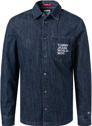 Tommy Hilfiger Herren Jeanshemd blau Baumwolle