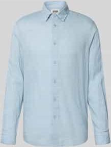 Drykorn Slim Fit Freizeithemd aus Leinen-Baumwoll-Mix Modell RAMIS