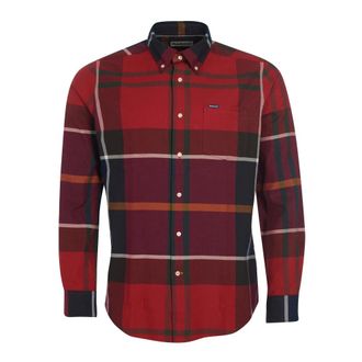 Barbour Rotes Dunoon Ma&szlig;geschneidertes Hemd - - Shirts - Herren - Mehrfarbig - S