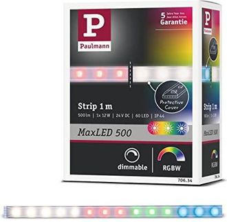 Paulmann MaxLED RGBW Strip beschichtet 1m 12W mit Farbwechselfunktion