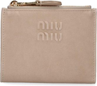 Miu Miu Bi-Fold Logo Wallet