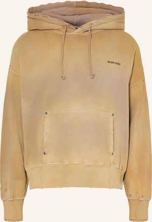Golden Goose Hoodie Journey Mit Nieten beige