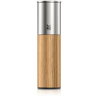 WMF Nature Pro Gew&uuml;rzm&uuml;hle - Salz- und Pfefferm&uuml;hle mit Keramikmahlwerk, einstellbarem Mahlgrad, leicht bef&uuml;llbar, Aromaschutzdeckel, langlebiger Edelstah