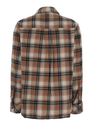 P.A.R.O.S.H. Womens Shirt Cowboy Beige Cotton Blouses