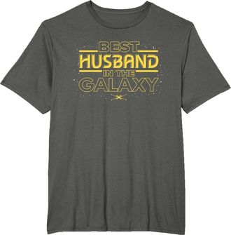 Star Wars Best Husband in the Galaxy Birthday Anniversary T-Shirt