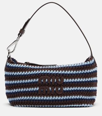 Miu Miu Sac &agrave; bandouli&egrave;re ray&eacute;