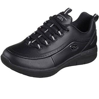 Skechers Women Synergy 2.0 Fashion Sneaker, Black (Black/Black Bbk), 4 UK (37 EU)