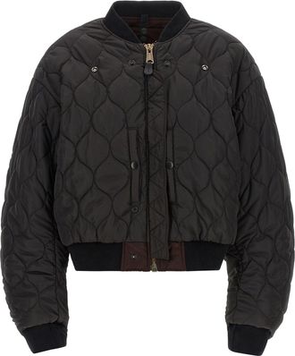 Maison Margiela Reversible Bomber Jacket - Brown