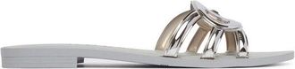 Guess Pantoletten FLJHO2 ELE03 Silberfarben