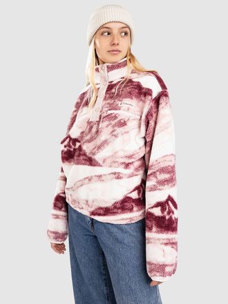 Columbia Helvetia II Printed Cropped Half Snap Half-Zip Fleece Pullover summits