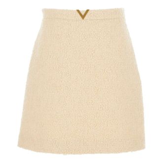 Valentino Damen, R&ouml;cke, Beige, SGr&ouml;&szlig;e