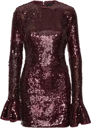 Rotate Sequins ls Mini Dress 1146142734