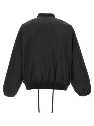 Jil Sander Mens Black Polyester Bomber Clothing