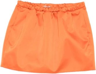 N&deg;21 Femme, Jupes, Orange, Taille: 40 FR Mini-jupe