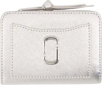Marc Jacobs unisex, Accessoires, Gris, Taille: ONE Size Portefeuille Bi-fold