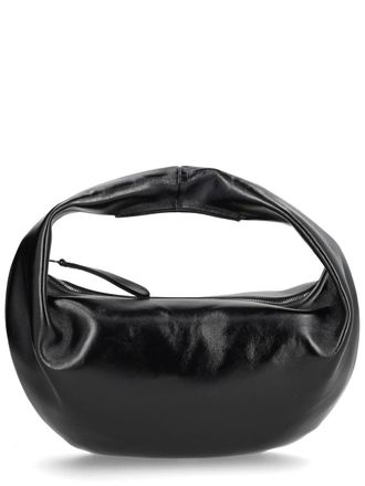 Khaite Womens Olivia Bag Black Calf Leather Handbags Hand