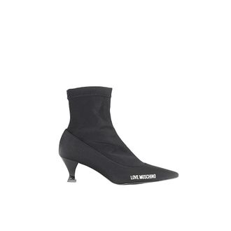 Love Moschino Elastische Pumps mit Logo-Riemen - - Shoes - Damen - Schwarzk - 36 EU