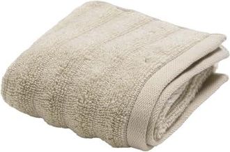 Douceur d'Int&eacute;rieur G&auml;stehandtuch (30 x 50 cm) Maya Taupe, Frottee, einfarbig, 100% Baumwolle