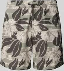 O'Neill Badehose mit Label-Patch Modell CALI FLORAL