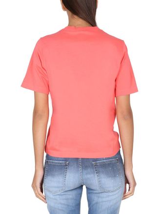 Dsquared2 Logo-Print Cotton T-Shirt - Pink