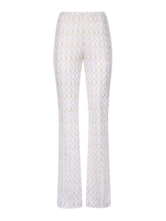 Missoni Pantalons D&eacute;contract&eacute;s - Or Blanc