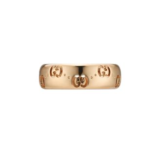 Gucci Icon Thin Ring - - Accessories - Damen - Gelb - 52 MM