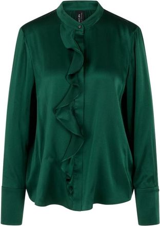 Marc Cain Damen, Blusen & Hemden, Grün, XLGröße