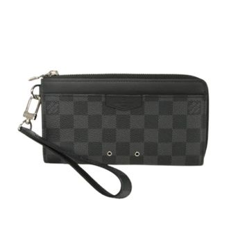 Louis Vuitton Pre-owned Zippy Dragonne Damier Graphite Long Wallet - Homme - Pre-owned - Noir - Taille: ONE Size