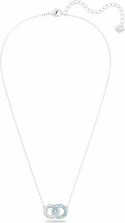 Swarovski Anh&auml;nger Halskette - - Accessories - Damen - Blau - ONE SIZE