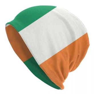 Generic Casquettes de Baseball pour Hommes Hommes, Casquette Drapeau Irlandais Bonnet tricot&eacute; Chapeaux pour Hommes Mode Unisexe Bonnets Chauds dHiver