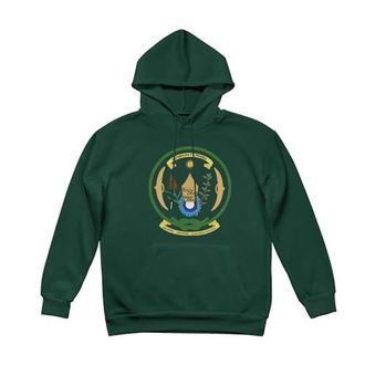 Generic Sweatshirt Rwanda Doublure Polaire Rwanda Embl&egrave;me National Lettres Graphiques Pull Col Rond Manches Longues Coupe Ample Sweat V&ecirc;tements Plusieurs Coul