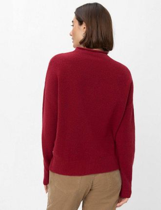 Brax Strickpullover Style LEA Pullover im hochwertigen Baumwolle-Wollmix