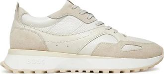 HUGO BOSS Homme, Chaussures, Blanc, Taille: 44 EU Jonah Runn Baskets