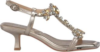 Alma En Pena Alma EN Pena, Femme, Chaussures, Jaune, Taille: 37 EU Sandale Avec Strass Avant
