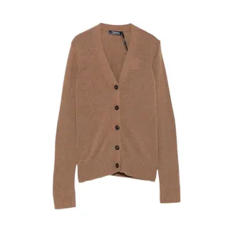 Max Mara Apollo Woll Cardigan - - Knitwear - Damen - Braun - XS