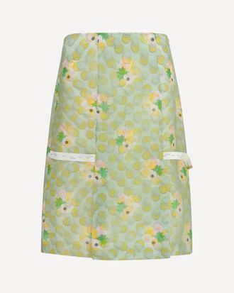 Fendi Bouquet organza Skirt Female 42