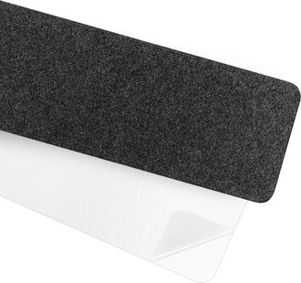 Quest Treppenstufen Matten selbstklebend 76x20 cm - Stufenmatten innen f&uuml;r Treppe - Treppenteppich rutschfest - Teppich f&uuml;r Treppenstufen - Treppenschutz & 