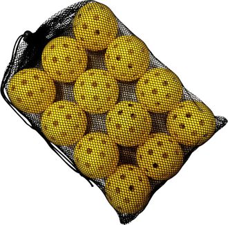 Generico Golfb&auml;lle f&uuml;r den Garten | 12 St&uuml;ck Trainingsausr&uuml;stung, Hohlkugel mit Netztasche und Verstellseil - f&uuml;r M&auml;nner, Frauen, Outdoor, Hof, Haus, Schule, P