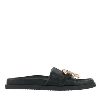 H&ouml;gl Emmy Keilabsatz Pantoletten mit offenem Zehenbereich - - Shoes - Damen - Schwarzk - 36 EU