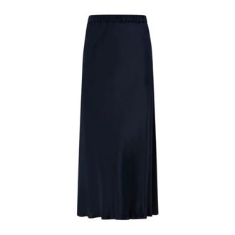 Max Mara Sospiro Seiden-Maxirock - - Skirts - Damen - Blau - XS