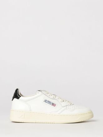 Autry Baskets Medalist Low en cuir bicolore avec bout perfor&eacute;