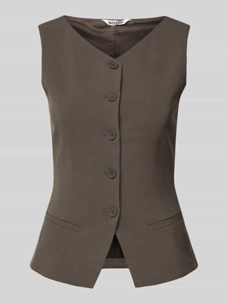 Weekday Weste mit Paspeltaschen Modell Cobra