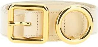 Jacquemus G&uuml;rtel - La Ceinture Regalo Belt - Gr. 75 - in Wei&szlig; - f&uuml;r Damen
