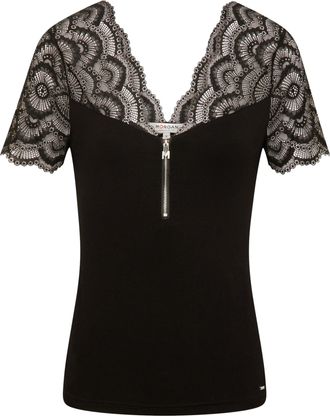 Morgan Damen 231-dede T-Shirt, Schwarz, Large