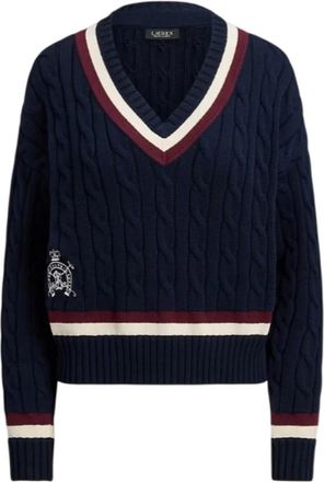 Ralph Lauren Femme, Pulls, Bleu, Taille: 38 FR Tedurph Long Sleeve Pullover
