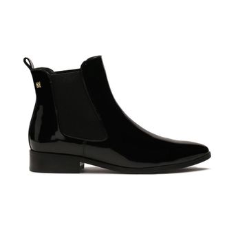 Kazar Slip-on flache Stiefeletten mit niedrigem Absatz - - Shoes - Damen - Schwarzk - 36 EU